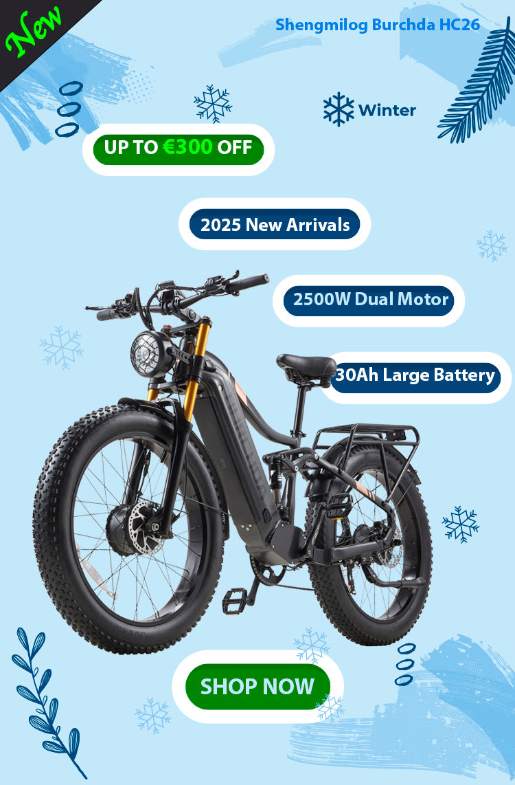 Shengmilo Bikes EU Official Store | Fat-tire Powerful Ebike – Shengmilo ...